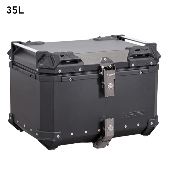 Thùng Nhôm sau xe máy LS2 Alucase 35L màu đen